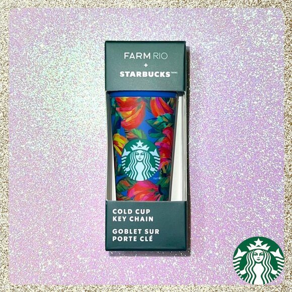 Starbucks | Kitchen | 225 Starbucks X Farm Rio Blue Orange Banana Mix ...